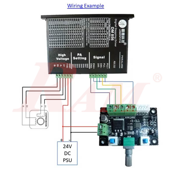 Stepper Motor Pulse Generator Board - With Manual Speed Control | RAM ... Stepper Motor Pulse Generator Board - With Manual Speed Control | RAM ...